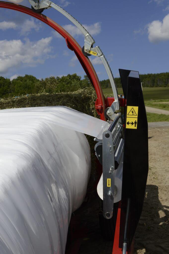 Farm Implements: HYBRID X Inline Round & Square Bale Wrapper | Anderson ...