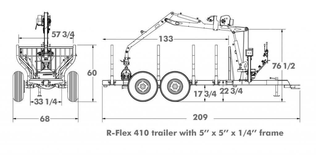 Farm Machinery: M-115 Log Loader | Anderson Group