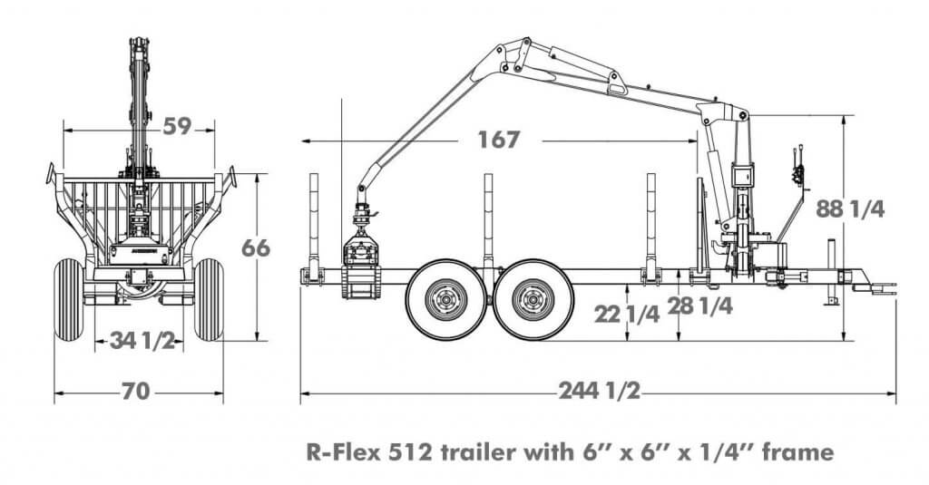Farm Machinery: M-140 Log Loader | Anderson Group