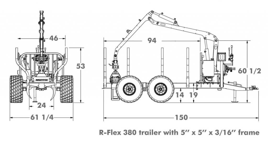 Farm Machinery: M-90 Log Loader | Anderson Group