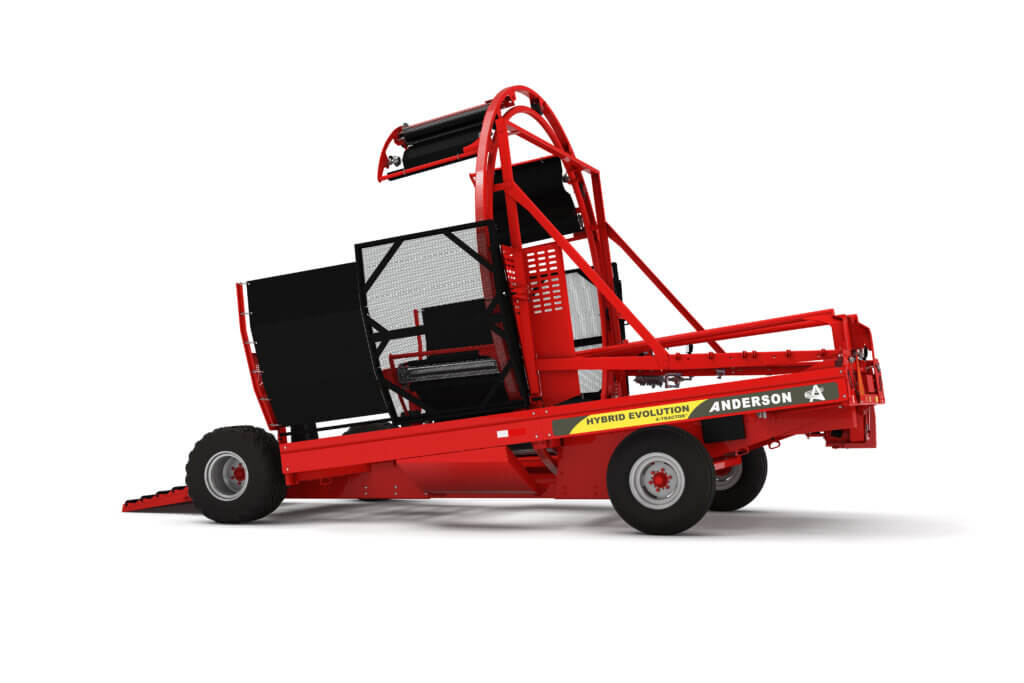Farm Implements: EVOLUTION Inline Round & Square Bale Wrapper ...