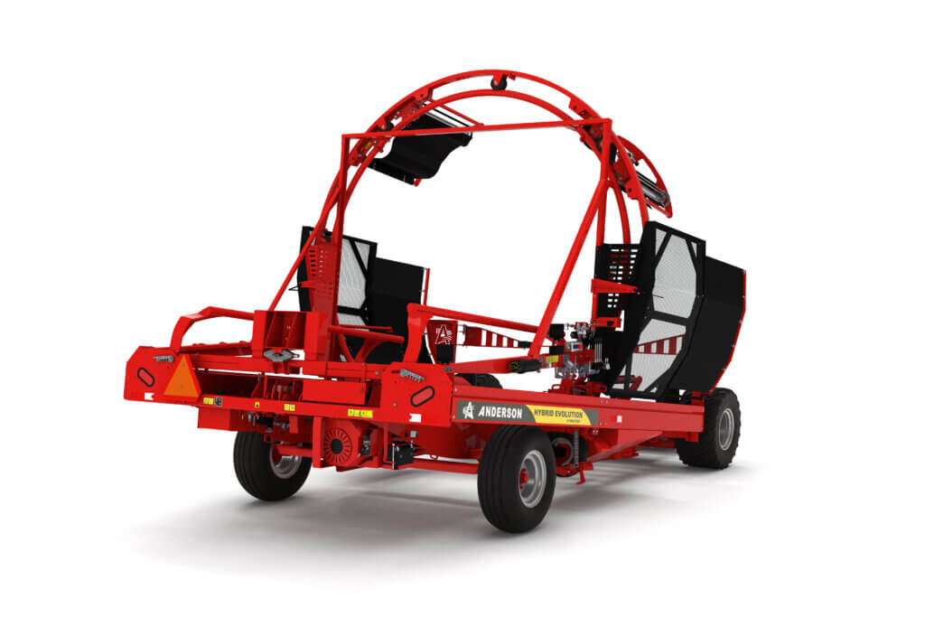 Farm Implements: EVOLUTION Inline Round & Square Bale Wrapper ...