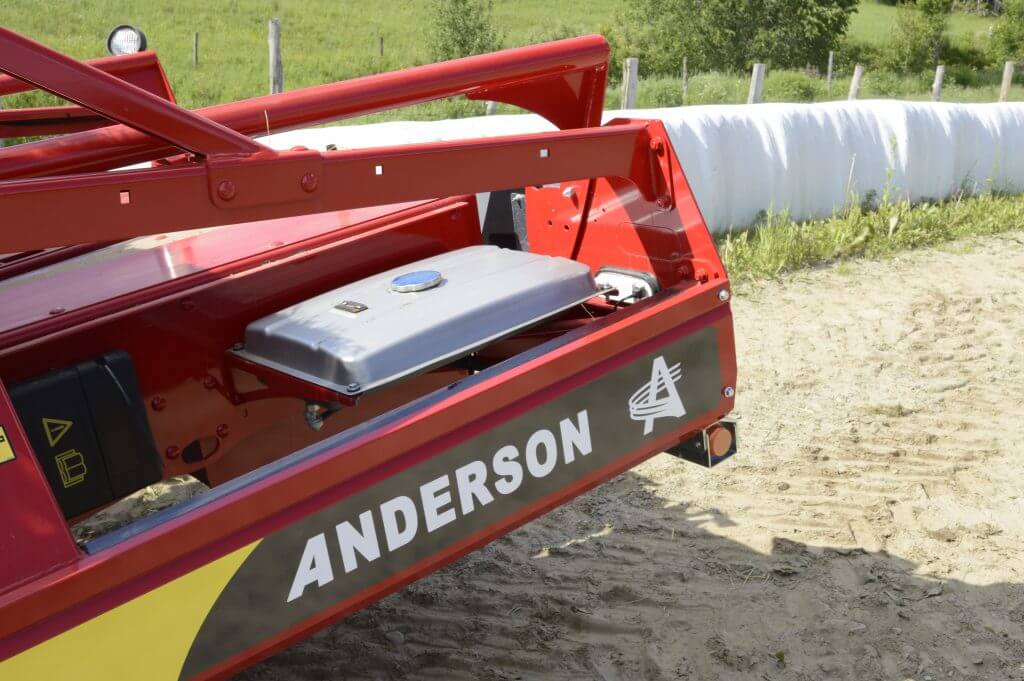 Farm Implements: HYBRID X Inline Round & Square Bale Wrapper | Anderson ...
