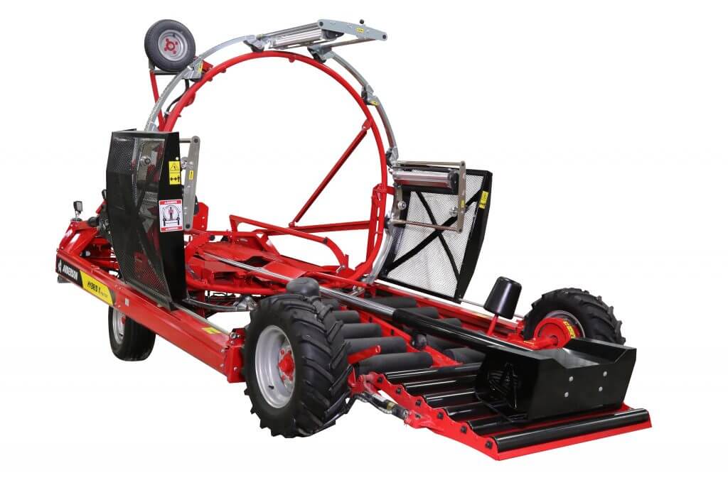 Farm Implements: HYBRID X Inline Round & Square Bale Wrapper | Anderson ...