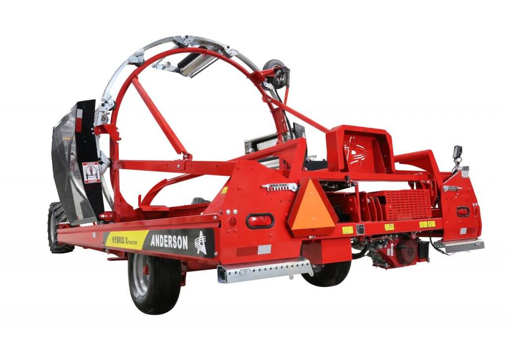Farm Implements: HYBRID X Inline Round & Square Bale Wrapper | Anderson ...