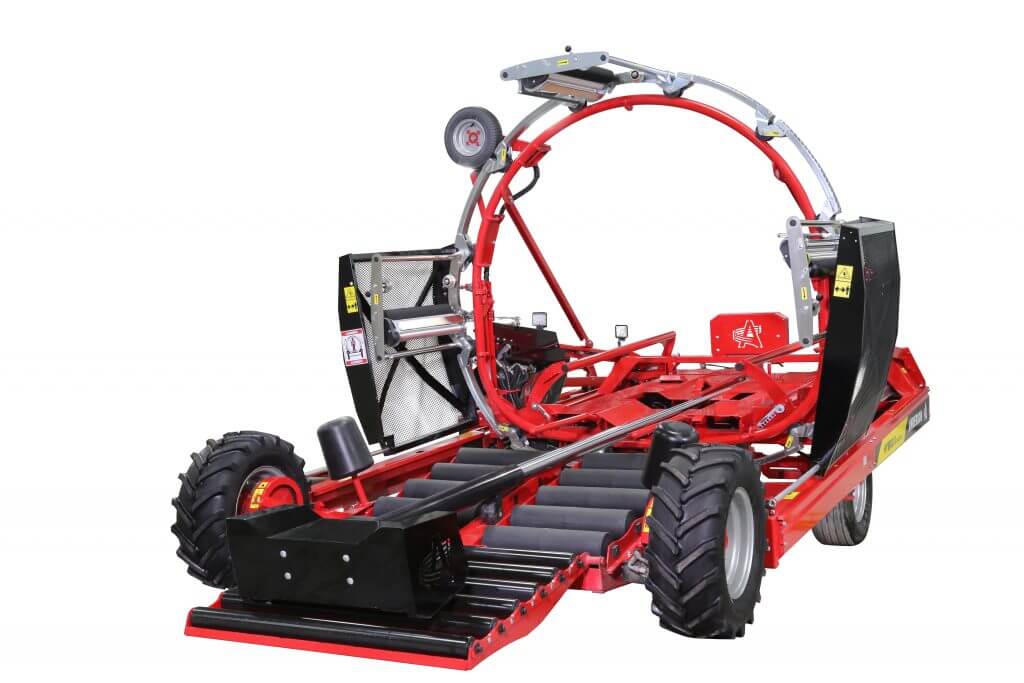 Farm Implements: HYBRID X Inline Round & Square Bale Wrapper | Anderson ...