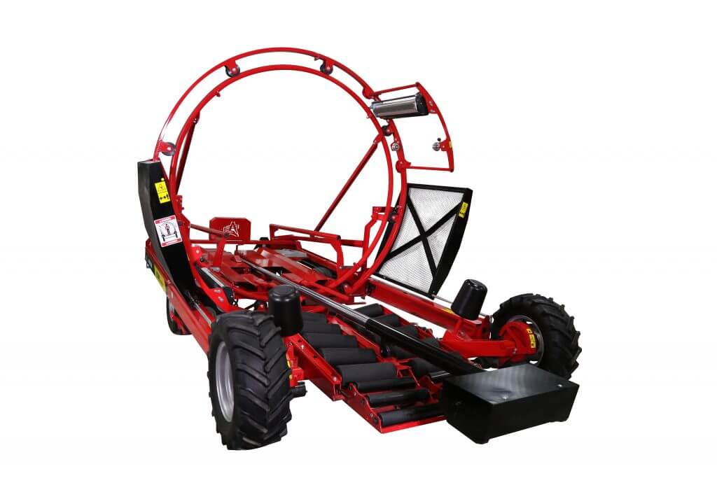 Farm Implements: IFX720 Inline Round Bale Wrapper | Anderson Group