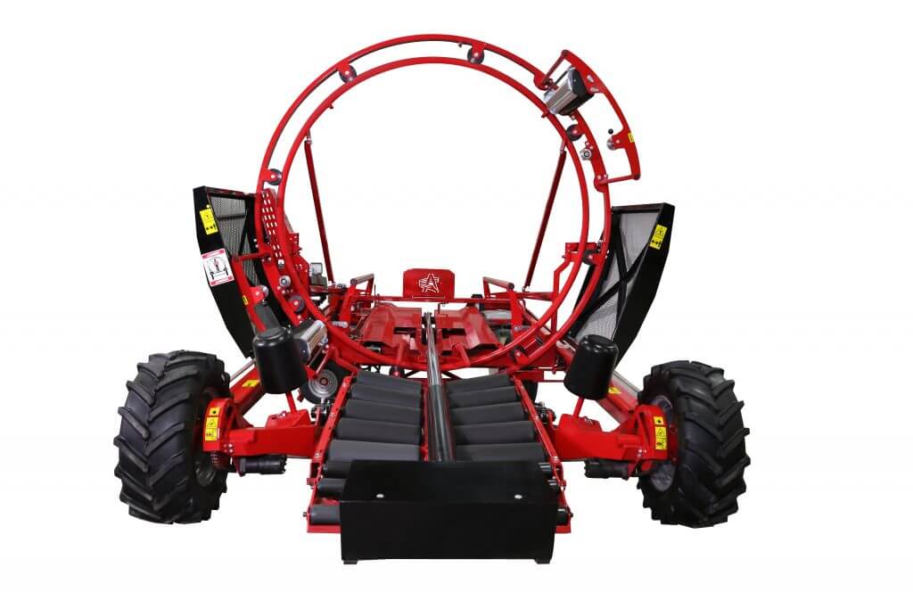 Farm Implements: IFX720 Inline Round Bale Wrapper | Anderson Group