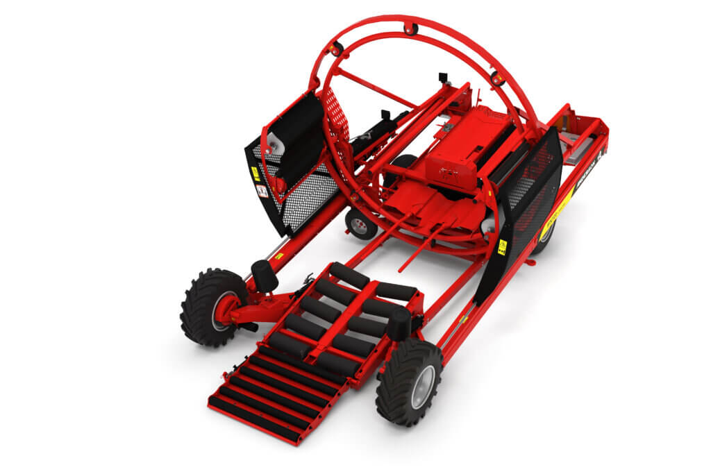Farm Implements: HYBRID X Inline Round & Square Bale Wrapper | Anderson ...