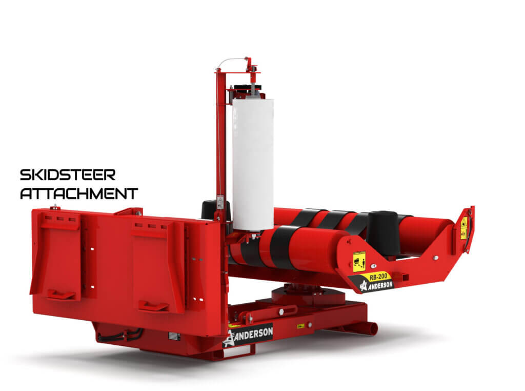 Farm Implements: RB200 Single Round Bale Wrapper | Anderson Group