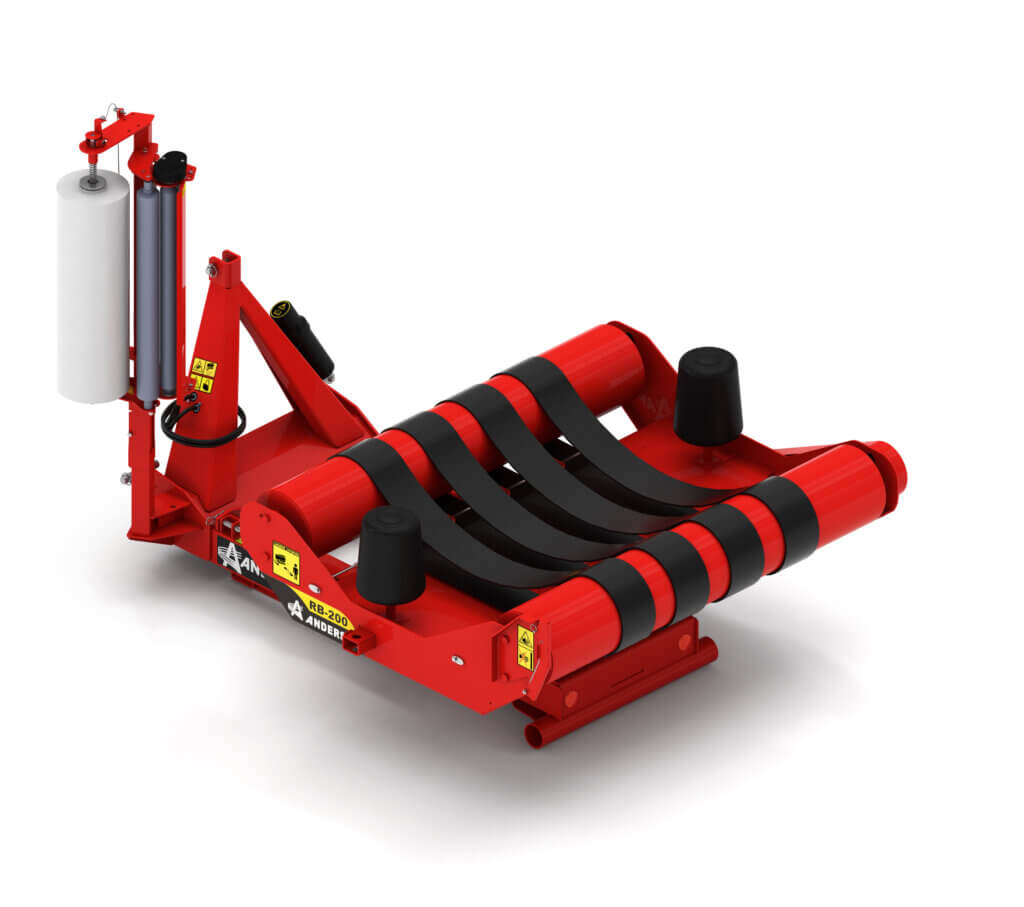 Farm Implements: RB200 Single Round Bale Wrapper | Anderson Group