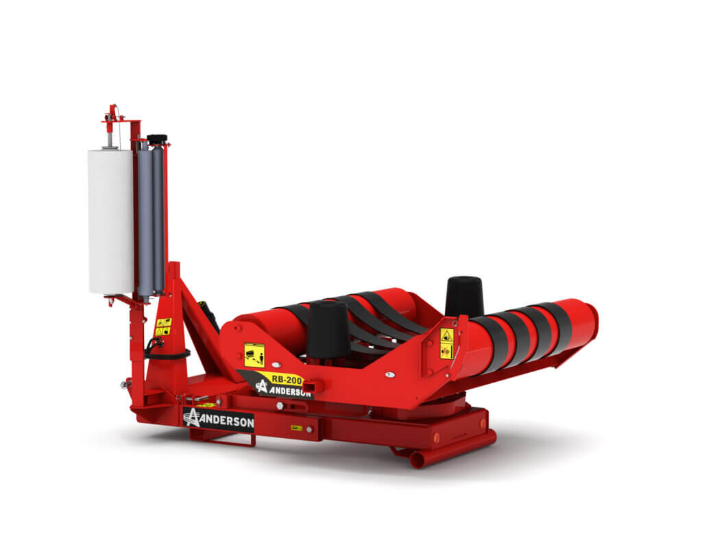 Farm Implements: RB200 Single Round Bale Wrapper | Anderson Group