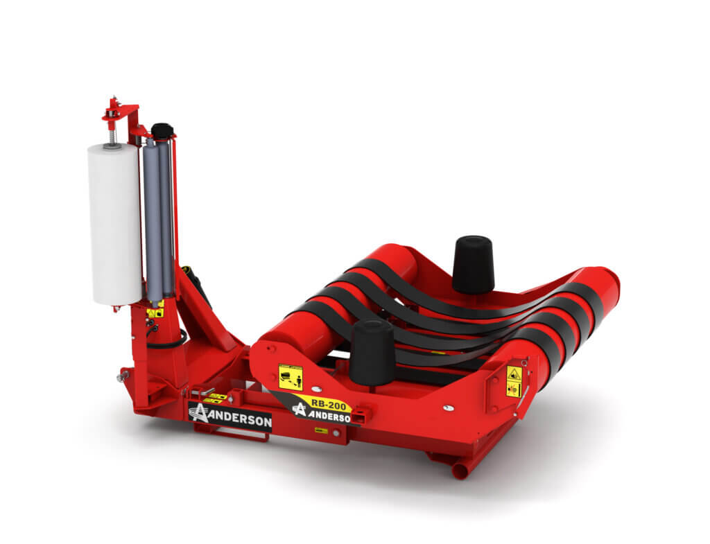 Farm Implements: RB200 Single Round Bale Wrapper | Anderson Group