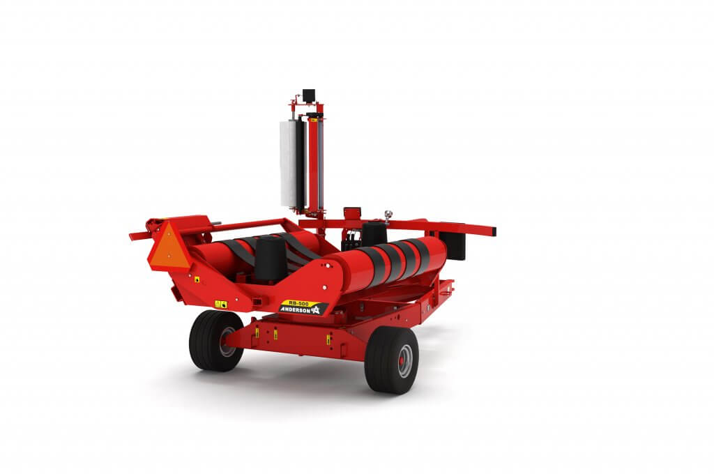 Farm Implements: RB500 Single Round Bale Wrapper | Anderson Group