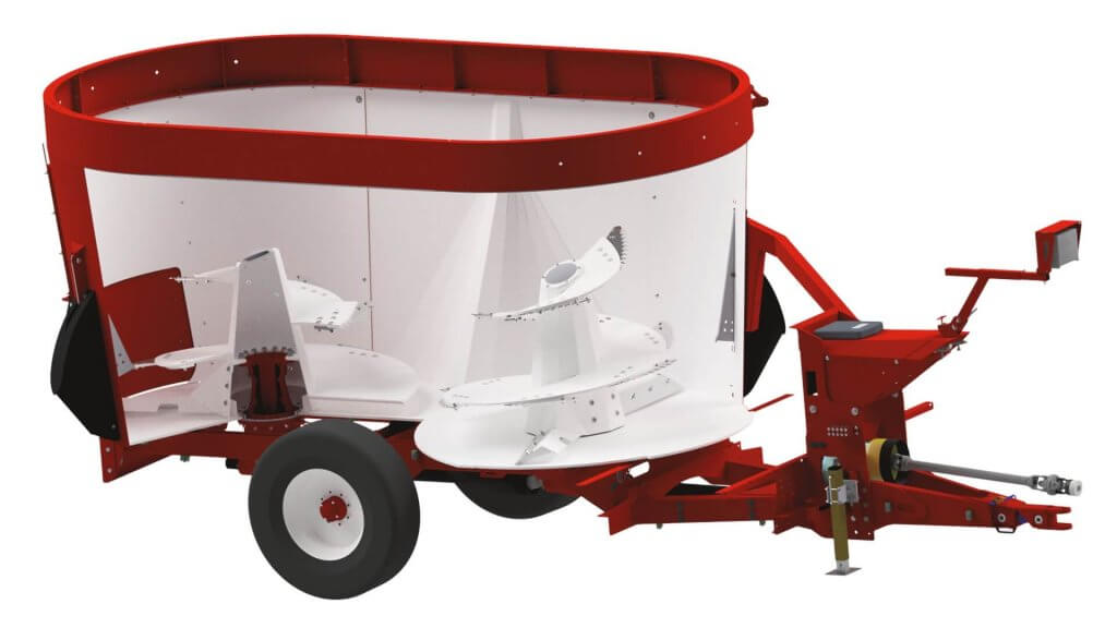 A520 Double Auger Feed Mixer | Anderson Group