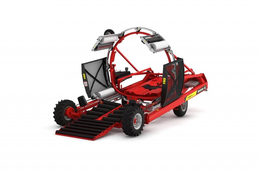 Farm Implements: HYBRID X Inline Round & Square Bale Wrapper | Anderson ...