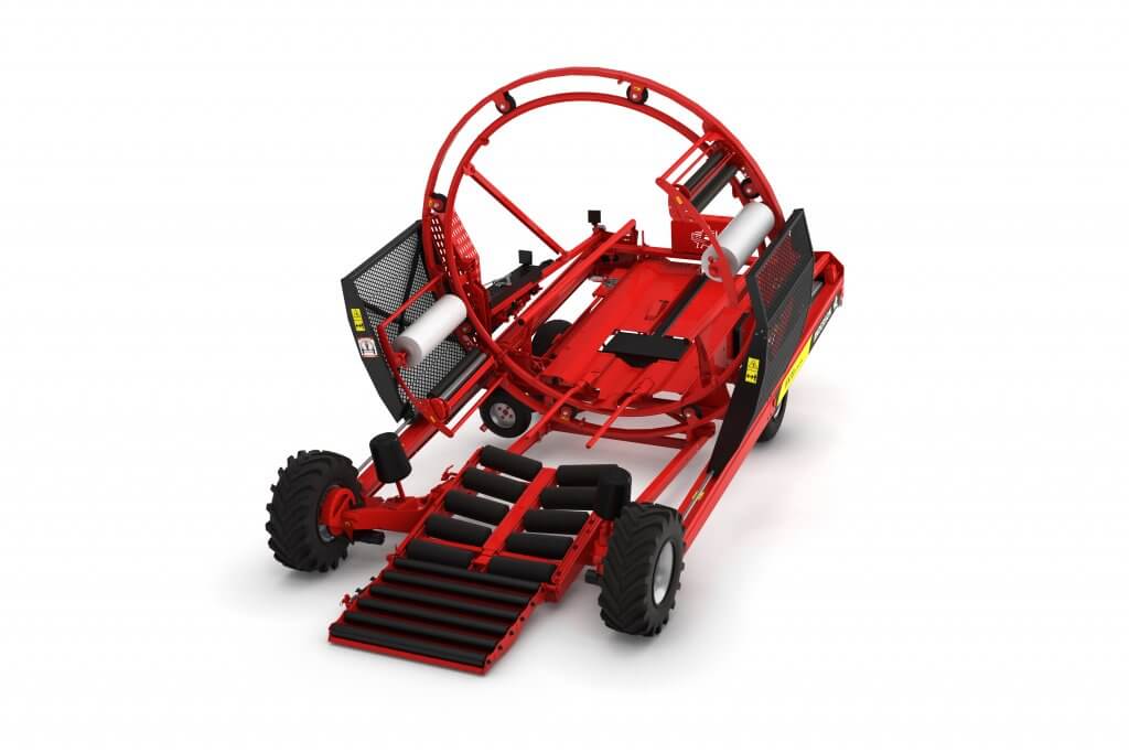 Farm Implements: IFX720 Inline Round Bale Wrapper | Anderson Group