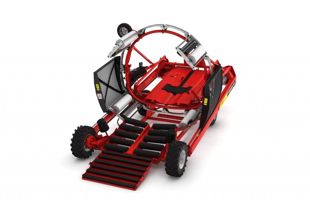 Farm Implements: HYBRID X Inline Round & Square Bale Wrapper | Anderson ...