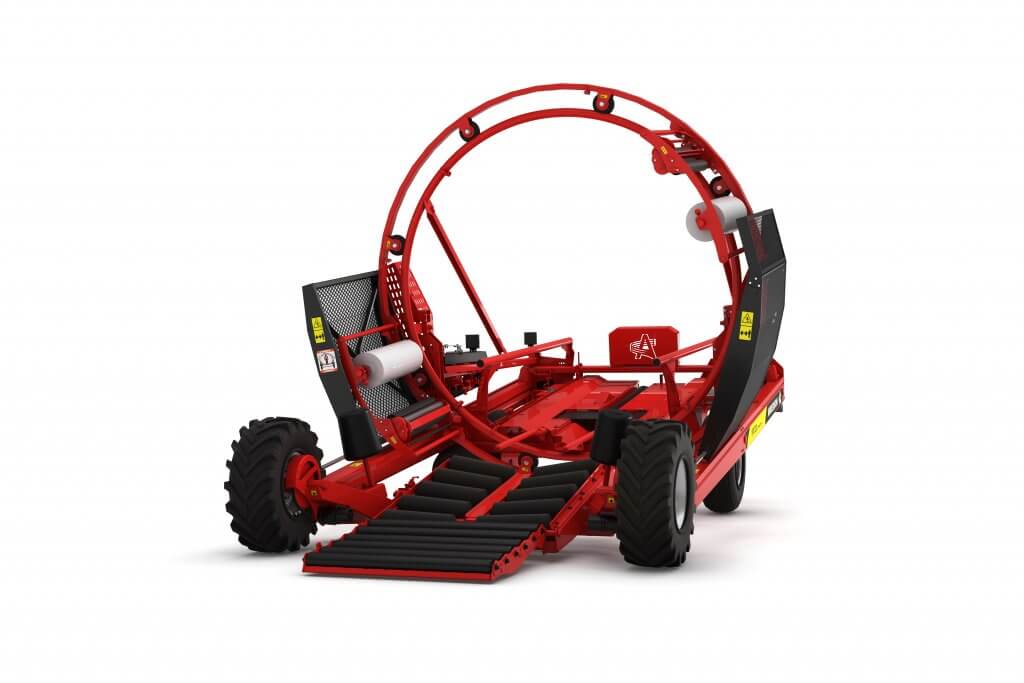 Farm Implements: IFX720 Inline Round Bale Wrapper | Anderson Group