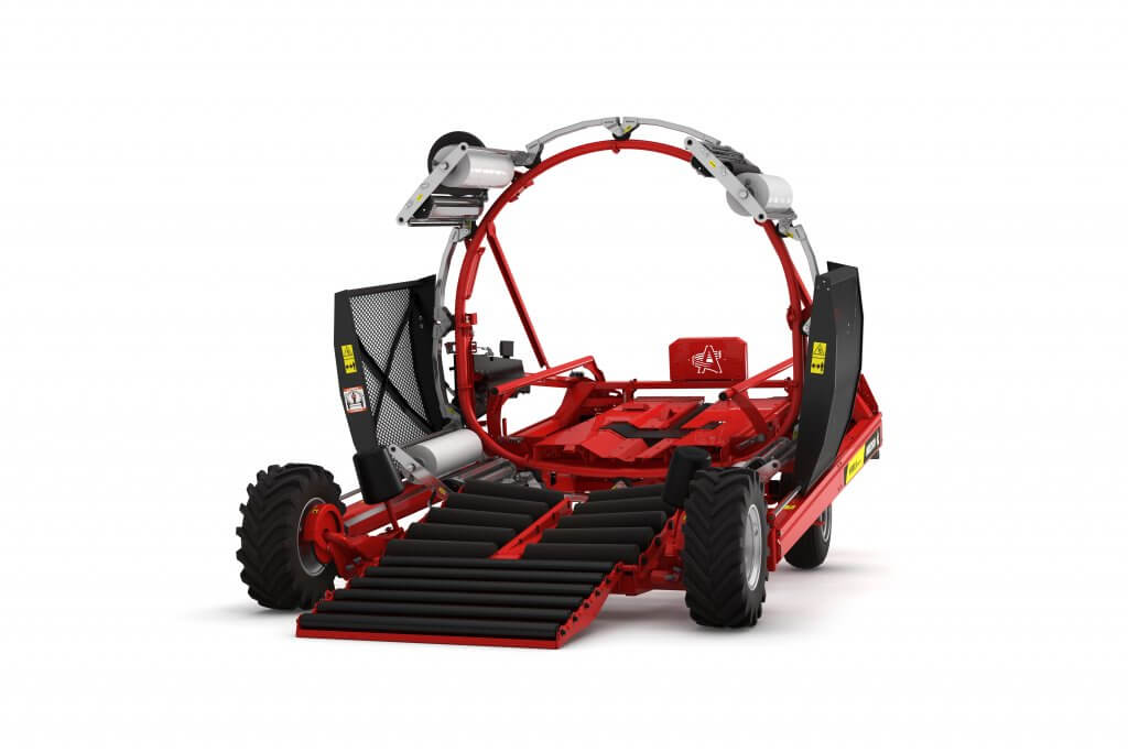 Farm Implements: HYBRID X Inline Round & Square Bale Wrapper | Anderson ...