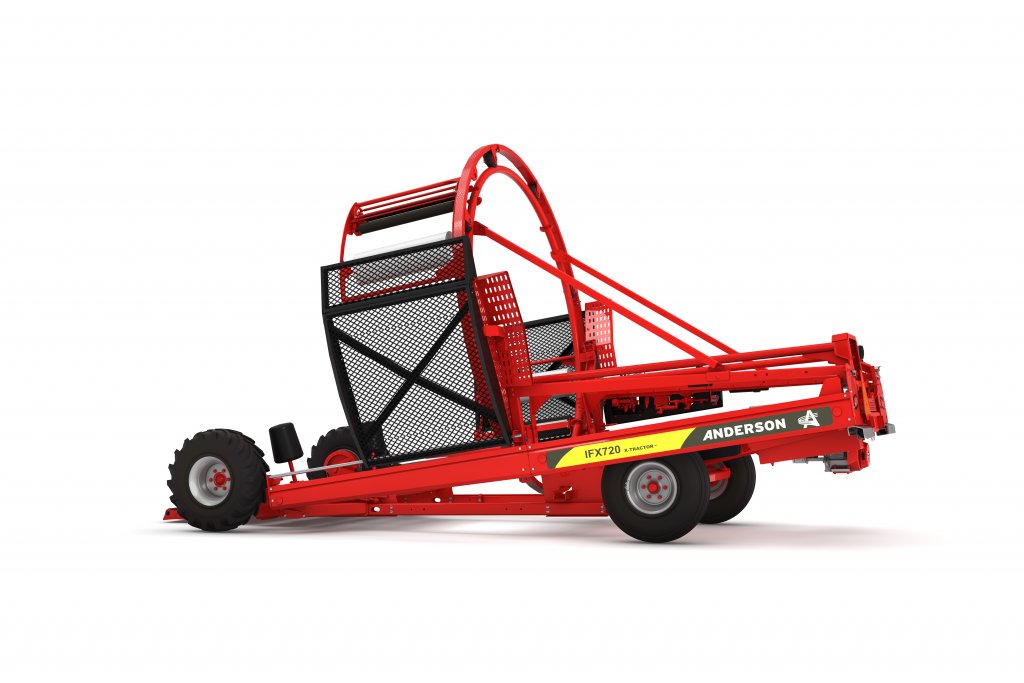 Farm Implements: IFX720 Inline Round Bale Wrapper | Anderson Group