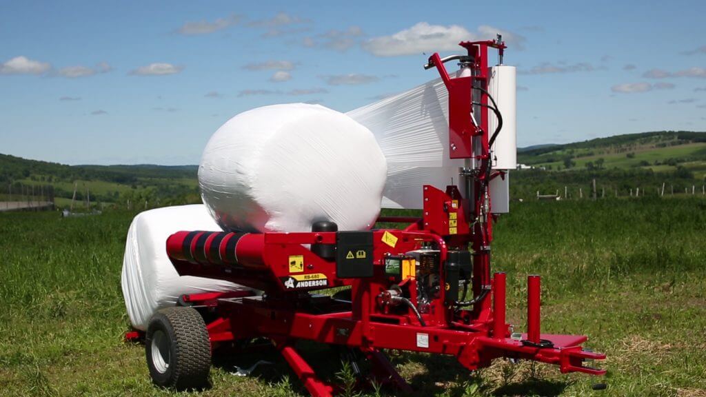 Farm Implements: 680HS Single Round Bale Wrapper | Anderson Group