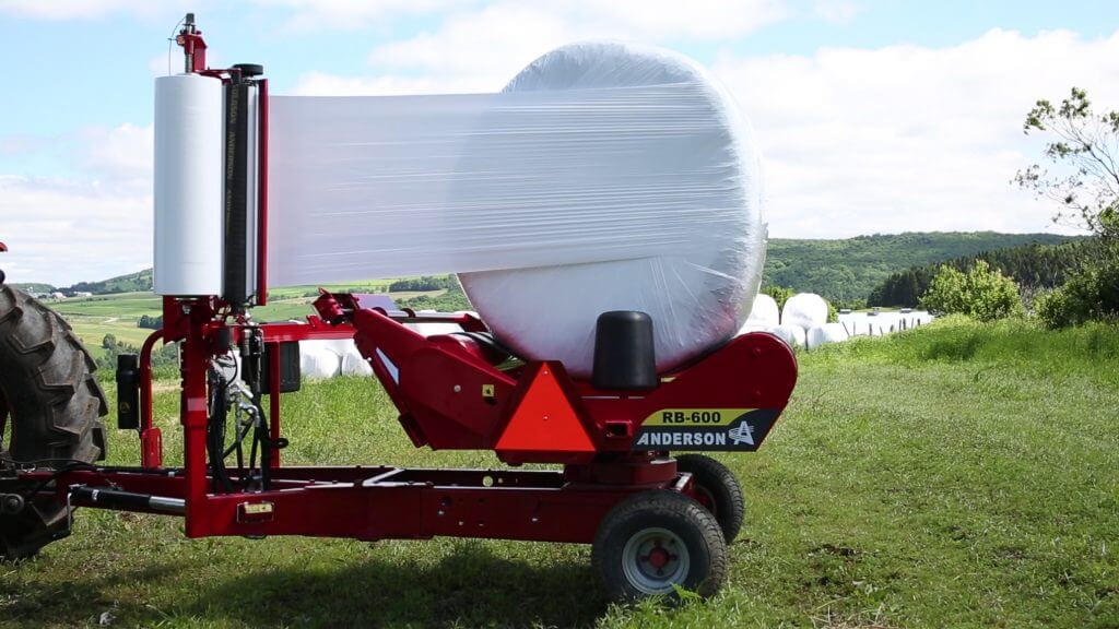 Farm Implements: RB600 Single Round Bale Wrapper | Anderson Group