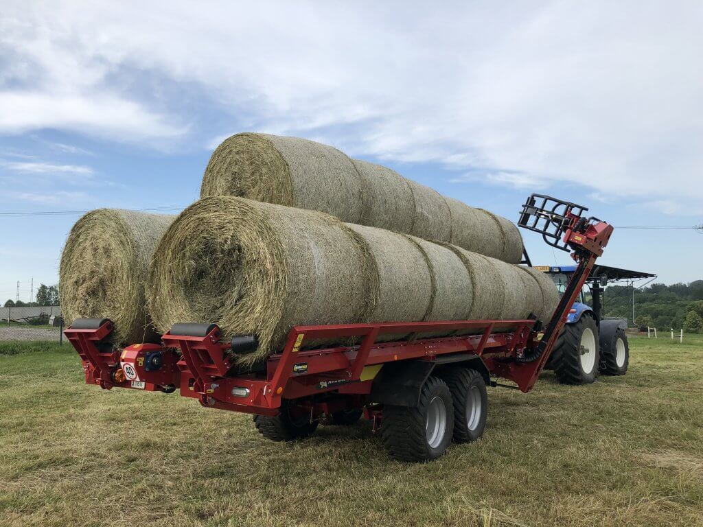 Hay Trailer – RBMPRO2000 Round Bale Farm Trailer | Anderson Group