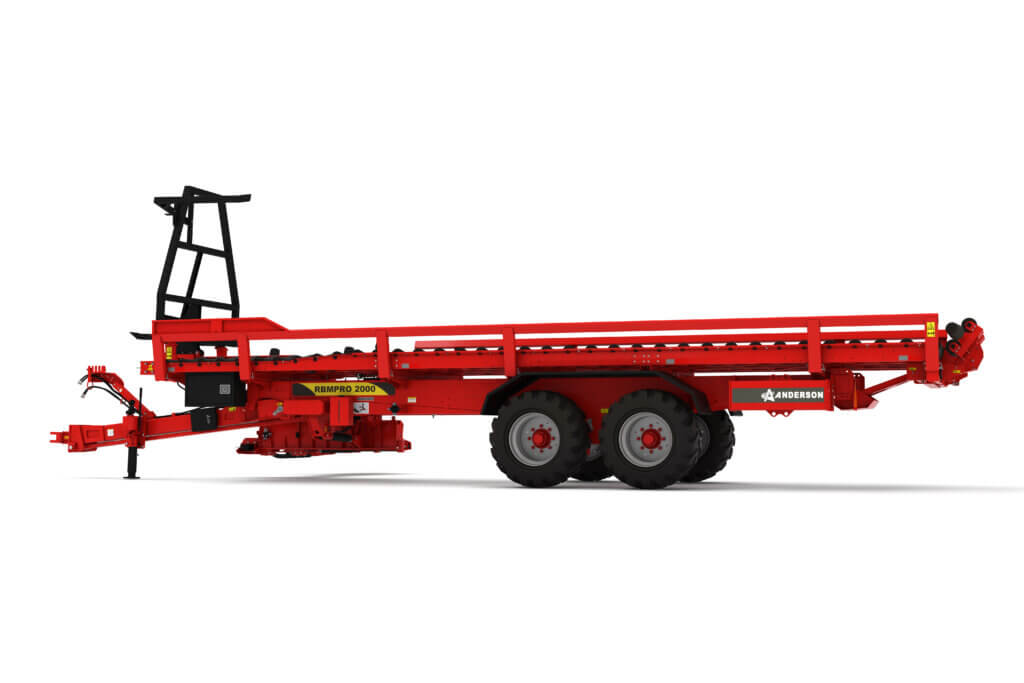 Hay Trailer – RBMPRO2000 Round Bale Farm Trailer | Anderson Group