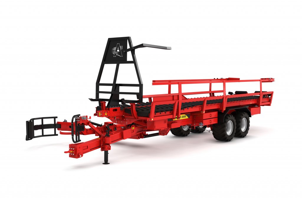 Hay Trailer – RBMPRO2000 Round Bale Farm Trailer | Anderson Group