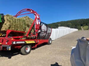Farm Implements: EVOLUTION Inline Round & Square Bale Wrapper ...