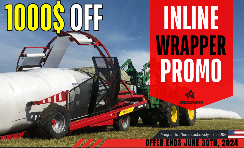 Farm Machinery: Mixer, Trailer, Wrapper & Log Loader | Anderson Group